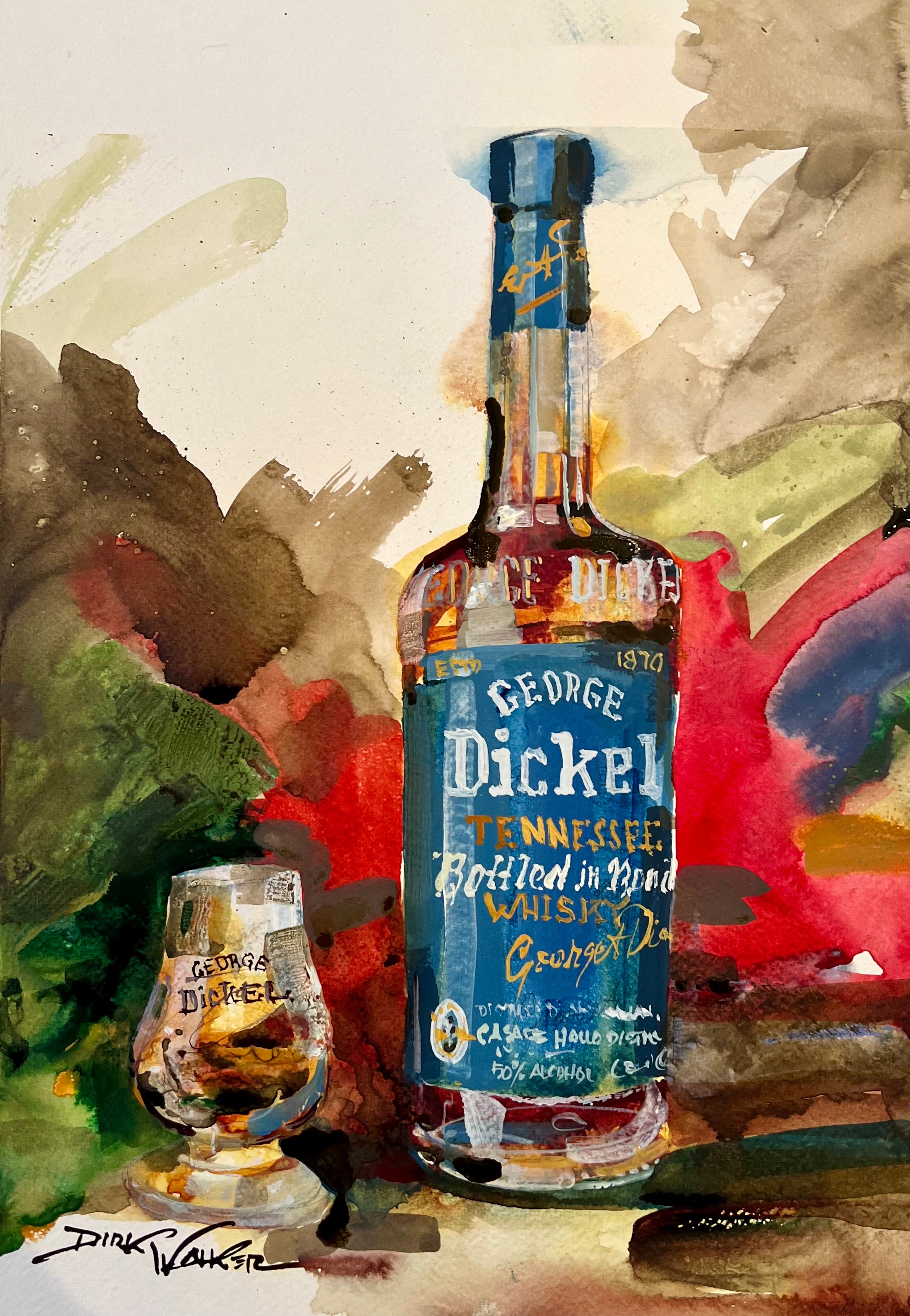 George Dickel - Bottled in Bond | Dirk Walker Fine Art