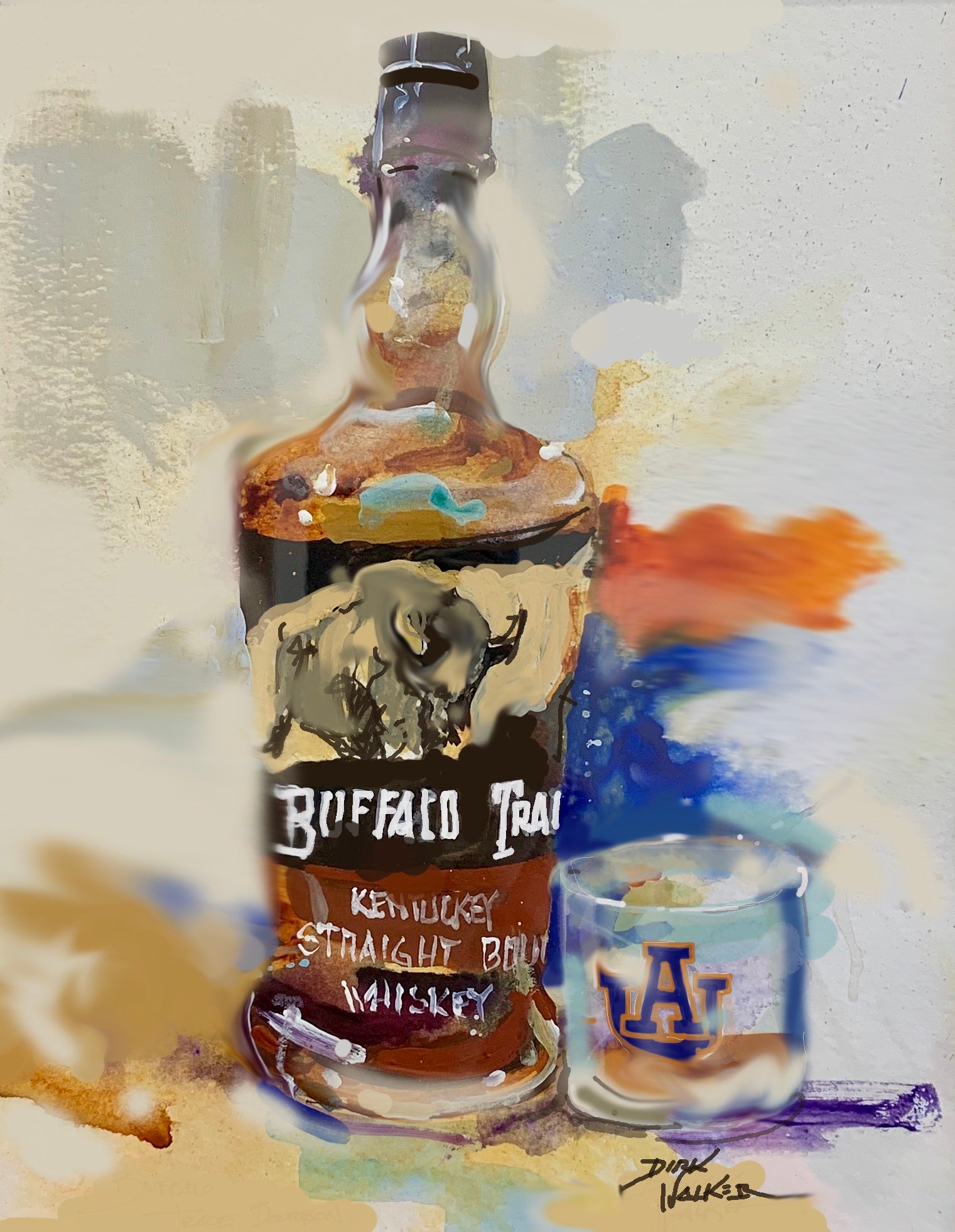 BS105 Collector's Closed Edition Print - Buffalo Trace | Dirk Walker ...