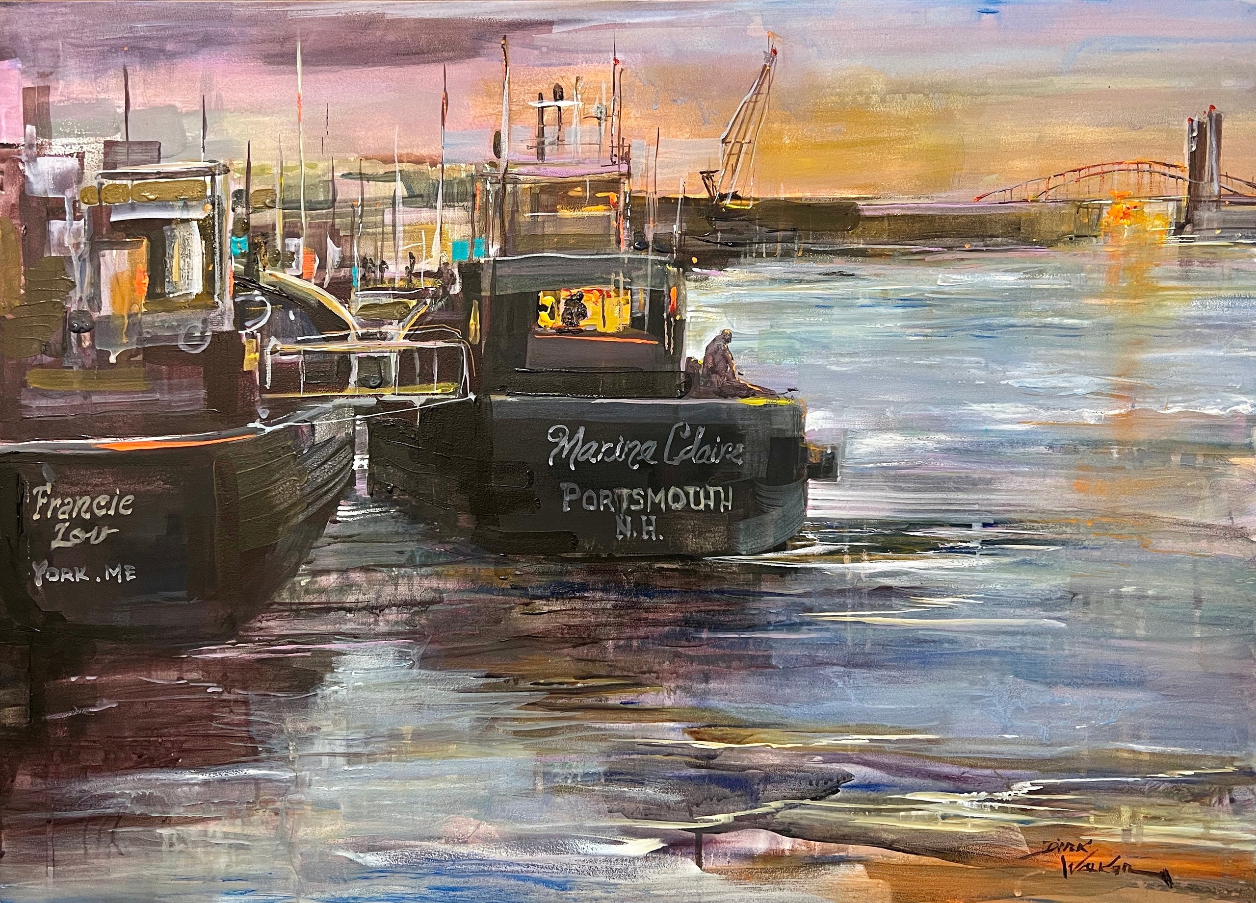 Portsmouth Harbor | Dirk Walker Fine Art