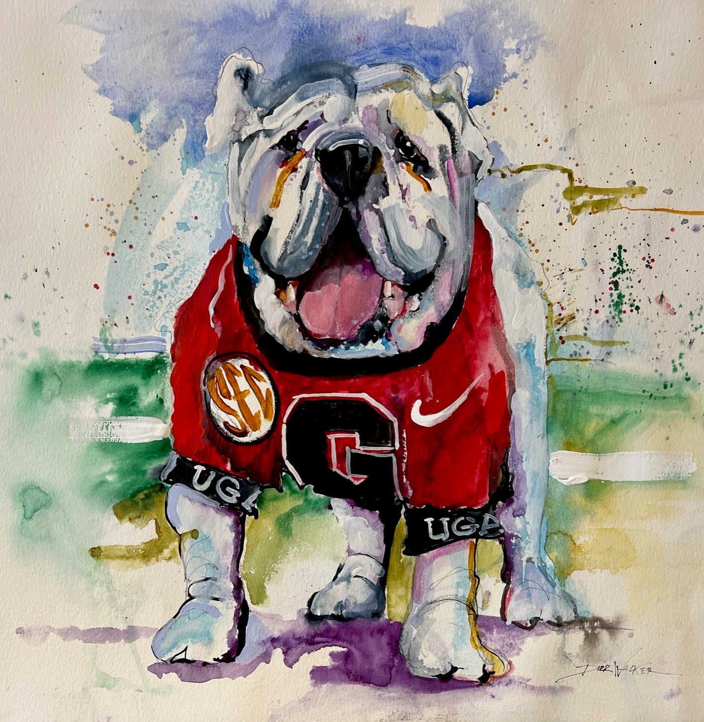 CS202 Collectors Closed Edition Print - UGA 3 | Dirk Walker Fine Art