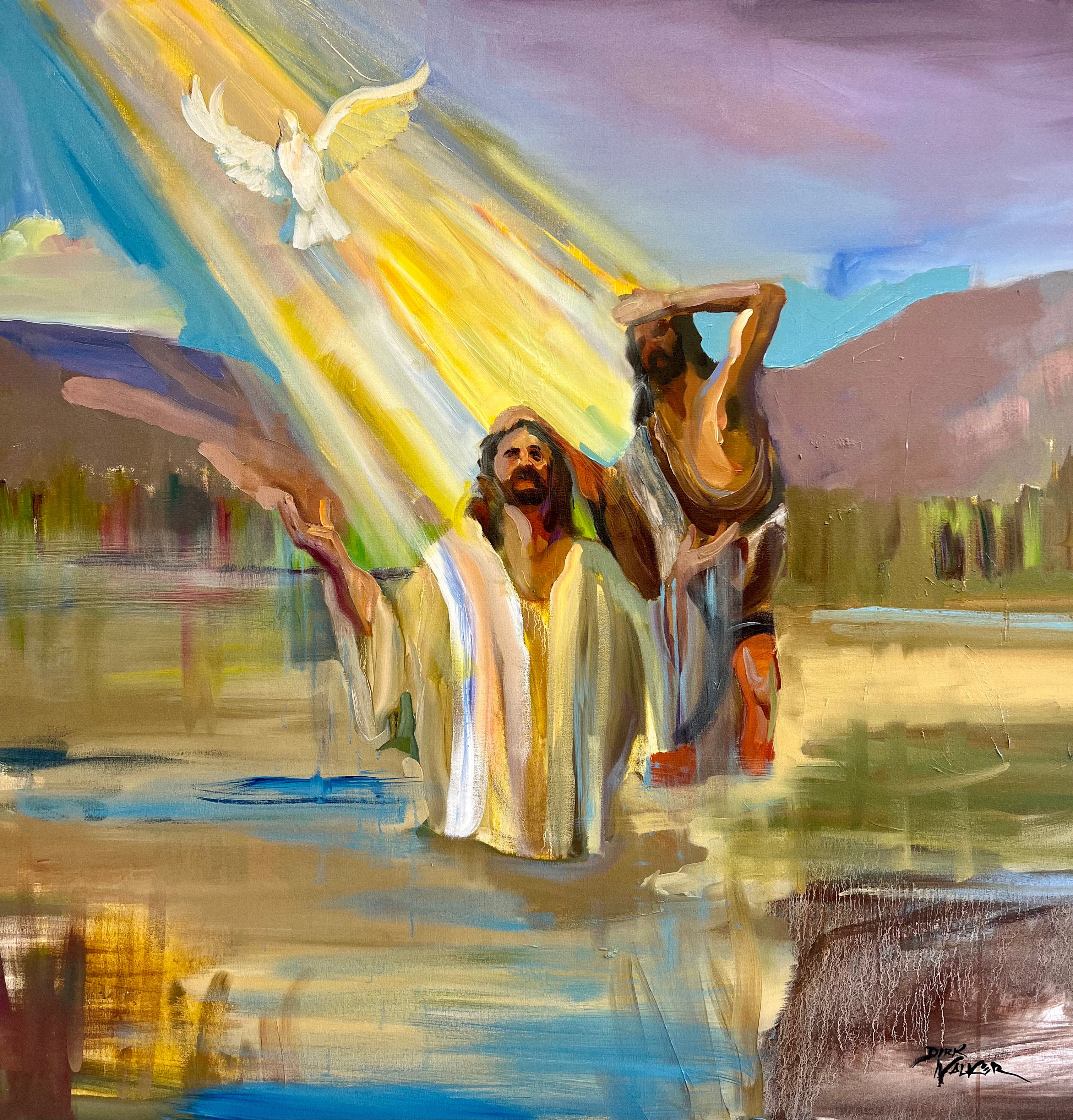 BHSALA100 Collectors Closed Edition Print The Baptism Of Jesus By BHSALA100 Collectors Closed Edition Print The Baptism Of Jesus By