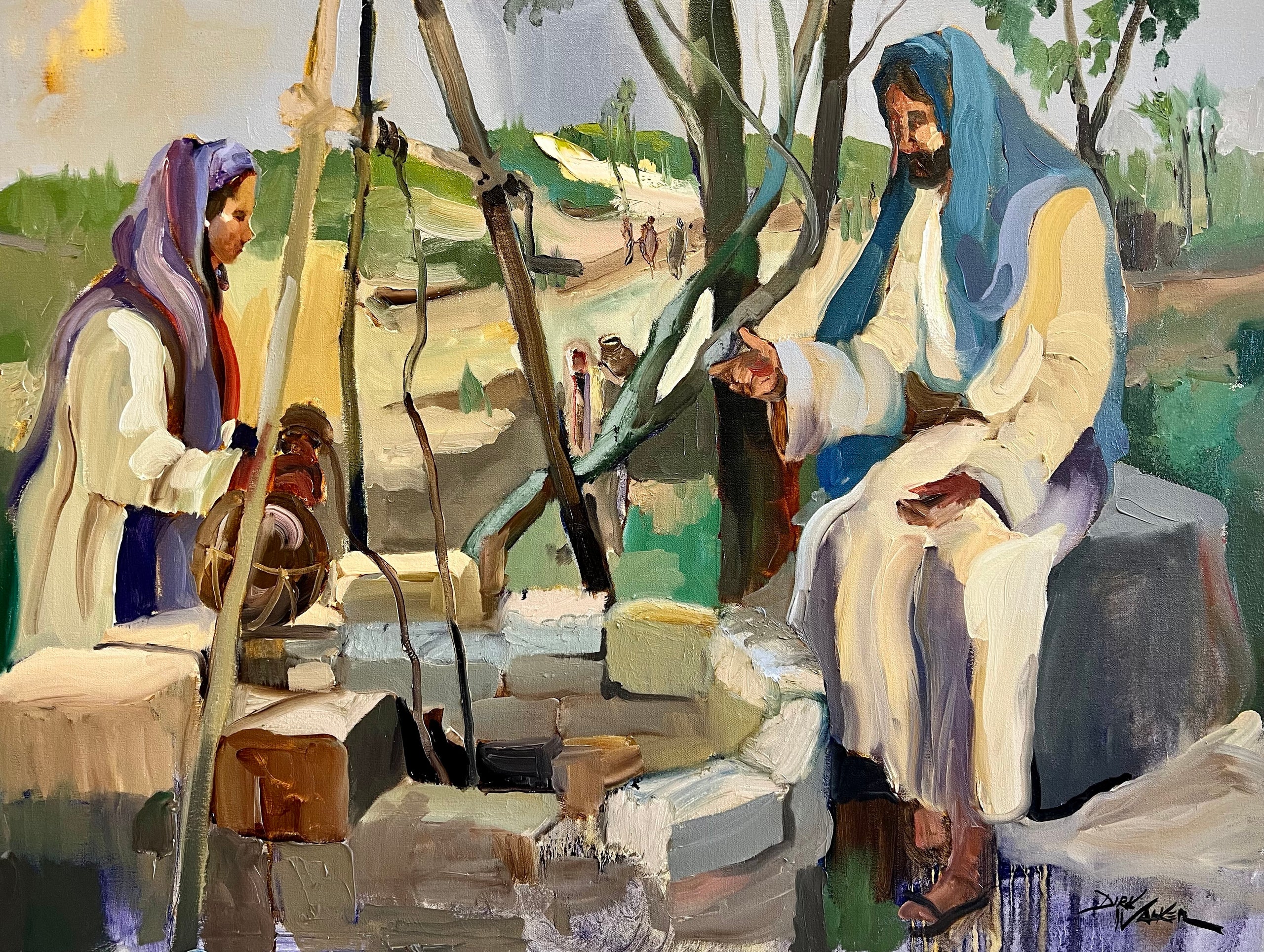 BHSALA106 Collectors Closed Edition Print - "The Woman at the Well ...