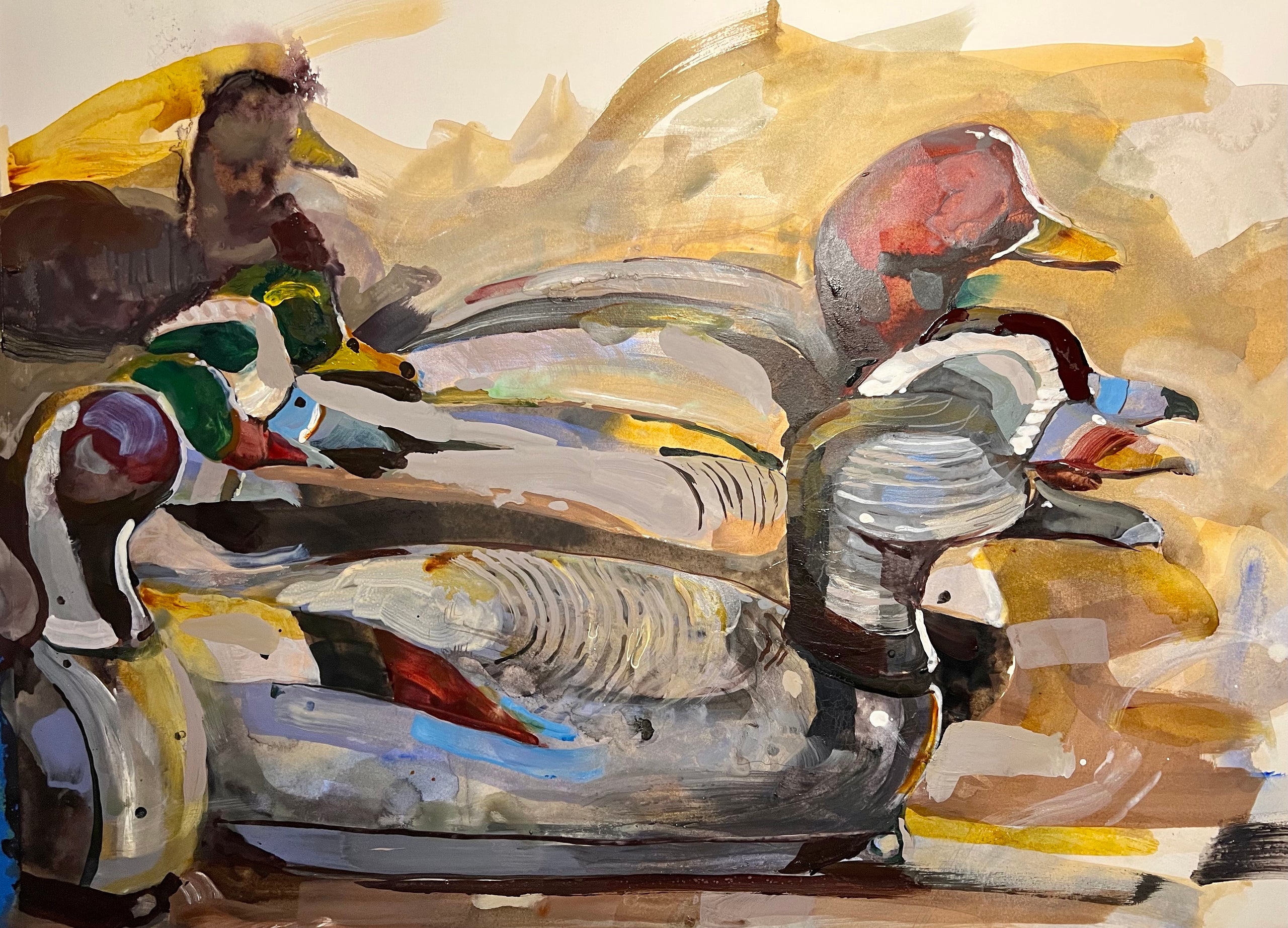 Handcarved Duck Decoys | Dirk Walker Fine Art