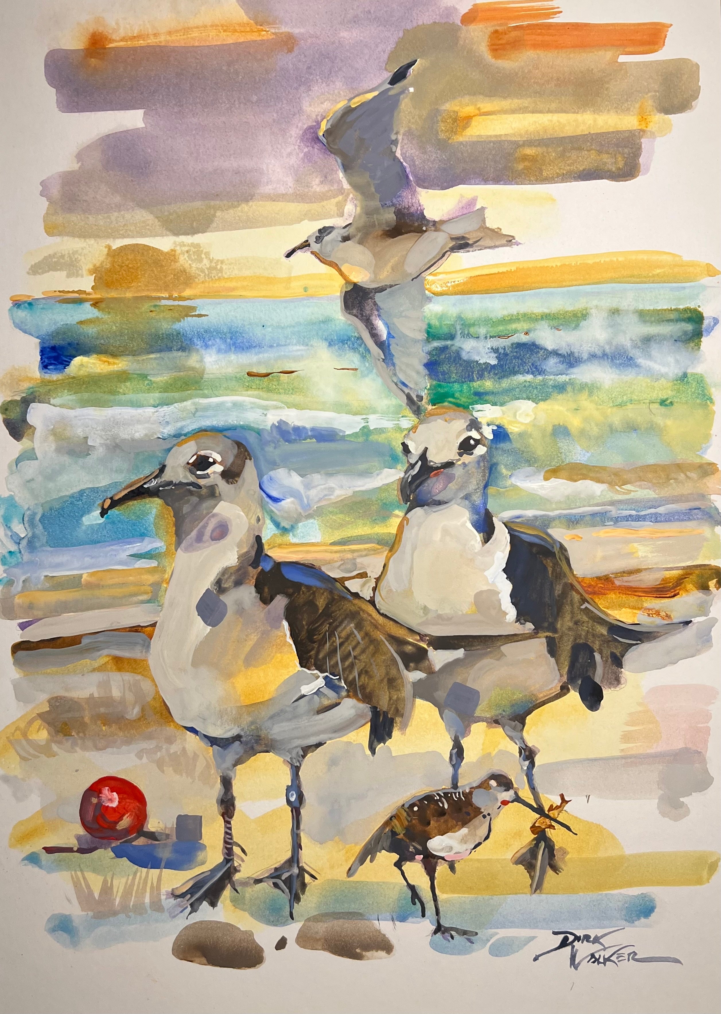 A Day at the Beach | Dirk Walker Fine Art