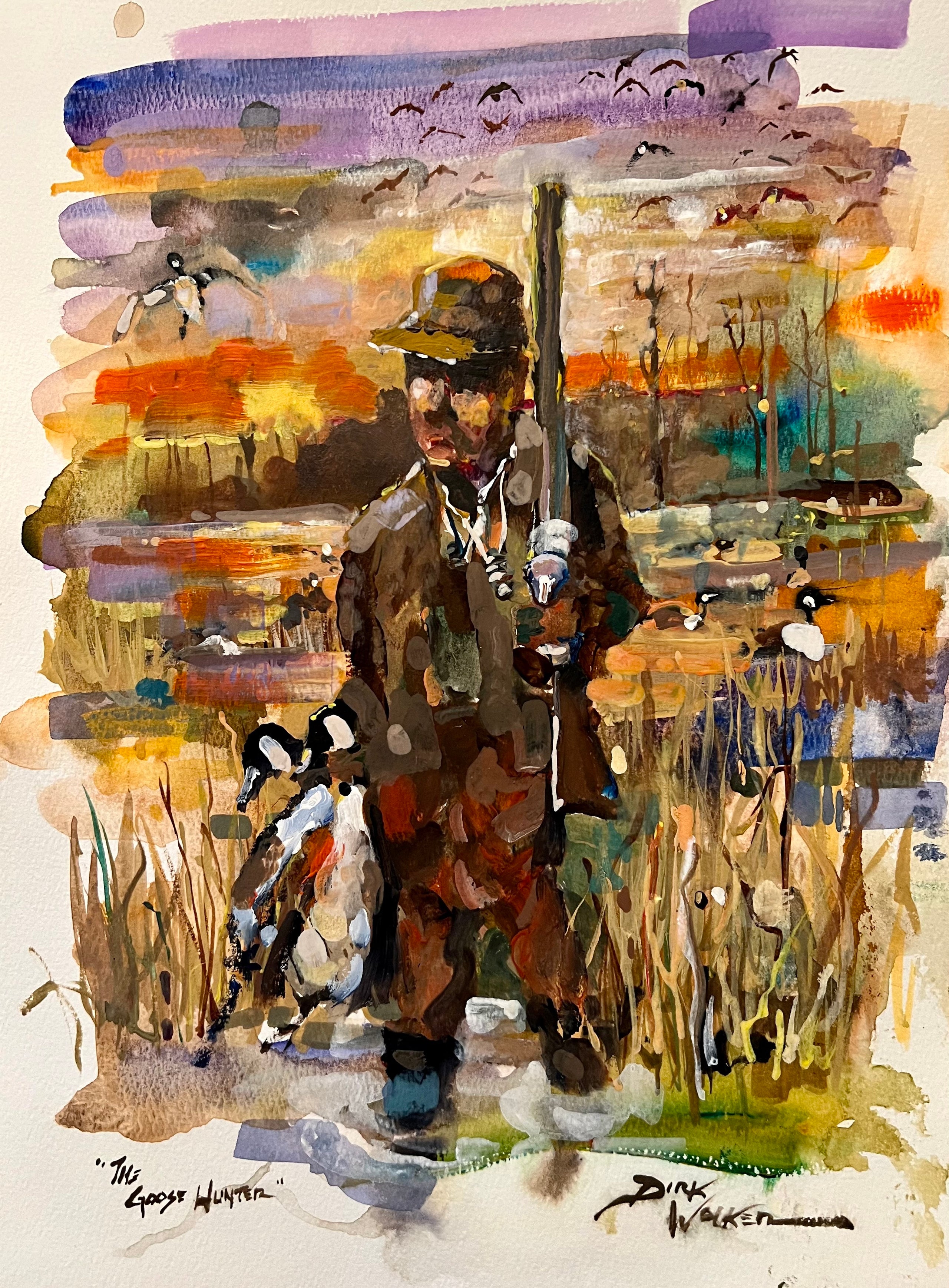 The Goose Hunter | Dirk Walker Fine Art
