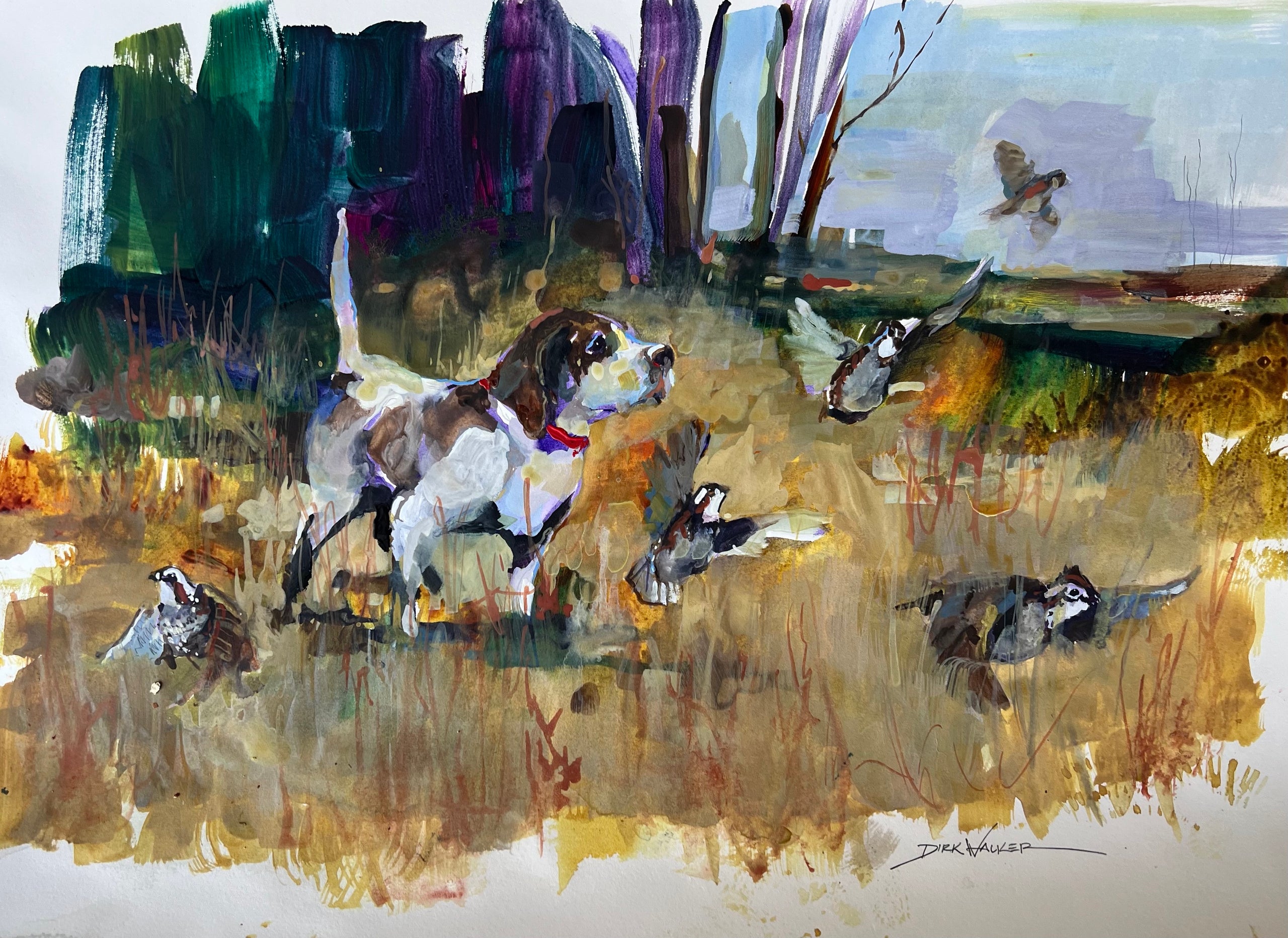 A Nice Covey | Dirk Walker Fine Art