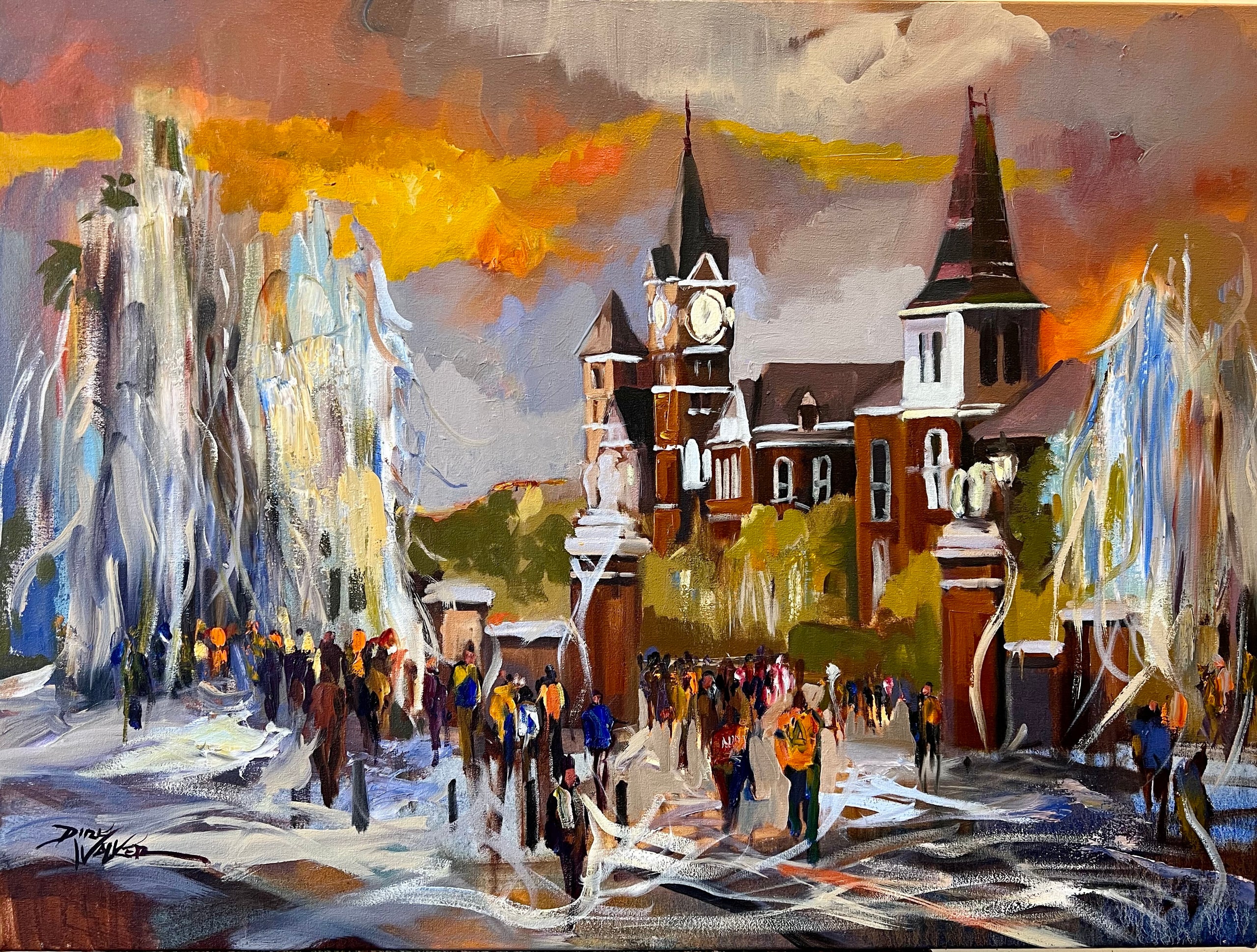 Winning the Iron Bowl | Dirk Walker Fine Art