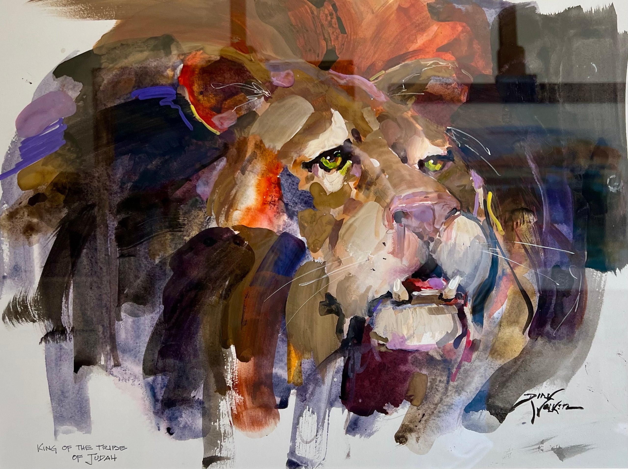 King of the Tribe of Judah | Dirk Walker Fine Art